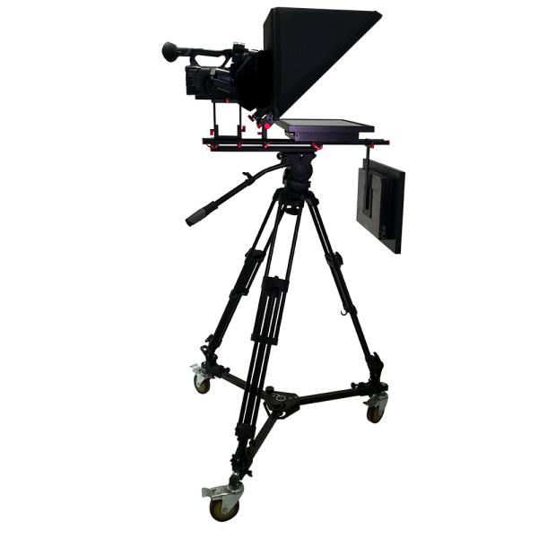 Quality 21 Inch Auto-Mirror TV Studio Broadcast Teleprompter Boost Your Production for sale