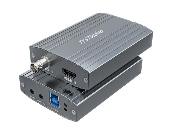 TYSTVideo HDMl SDI to USB Portable Wlndows Hd Video Capture Box Onboard DDR3 1GB DDR3