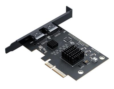 China Professional SMD Mounting Type 4K Audio Video Capture Card for Live Recording and OBS for sale