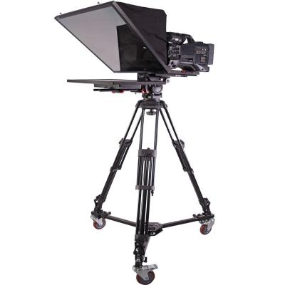 China 2mm Glass Frame Teleprompter Kit for 24 inch Broadcast Studio and 10-30 feet Distance for sale