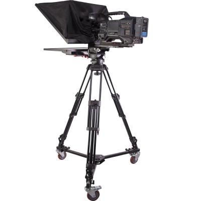 China 2mm Glass Frame Teleprompter Kit for 24 inch Broadcast Studio and 10-30 feet Distance for sale