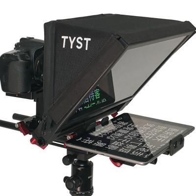 China Live Sports Portable Interview Speech Tablet Teleprompter TS310 7-13 Inch 1 Set Camera 2-20 Feet Flight Case for sale