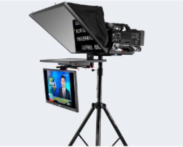 China High Brightness Dual Screen 21 inch Built-in Prompter Computer for Speech Studio Room for sale
