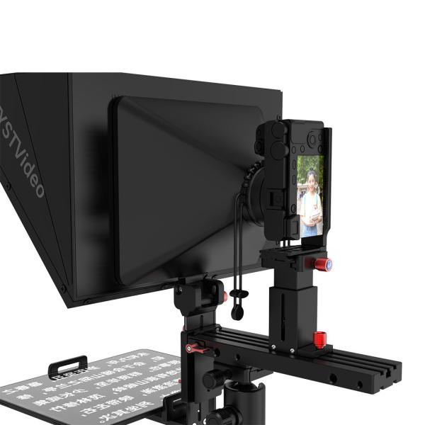 Quality 4-15 inch Mobile Phone/Tablet Prompting Teleprompter with Remote Control from for sale