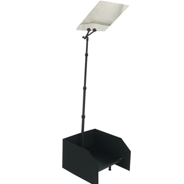 Quality Adjustable Glass Height 17 inch Teleprompter for TV Video Conferences and Live for sale