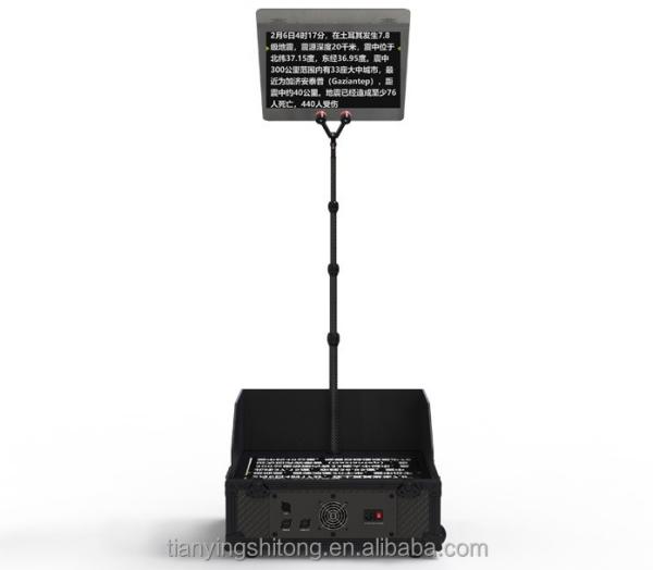 Quality Professional TYSTVideo DSLR Camera Teleprompter for Outdoor Speeches and Interviews for sale