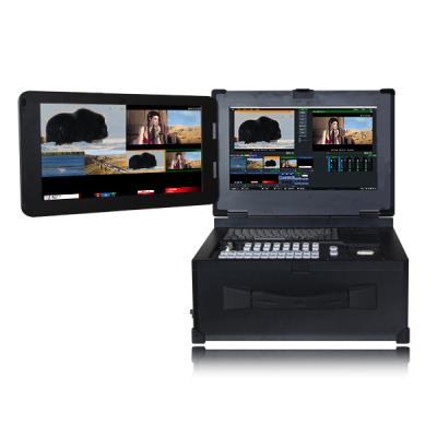 China Newest G240S2 17.3 inch HD Screen VMIX Software Live Streaming All-in-one Machine for sale
