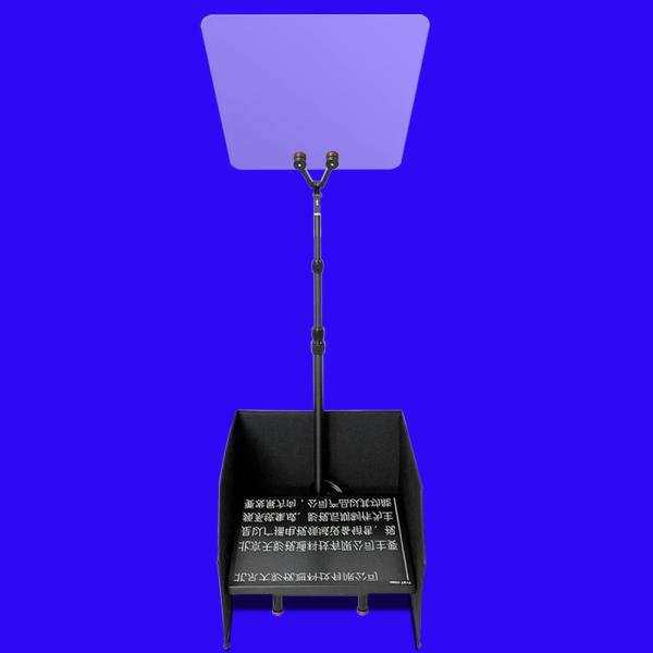 Quality 17 inch Teleprompter for TV Video Conferences and Live Events 97% Light for sale