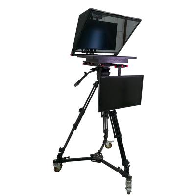 China 24 inch Built-in Prompter Computer Dual Screen Teleprompter for Studio Room and School Speech for sale