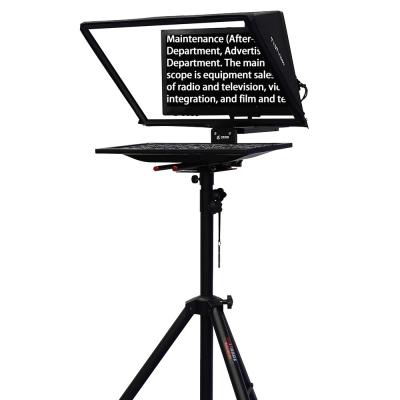 China TS240 24 inch Studios TV broadcasting teleprompter VIDEO with wireless controller for sale