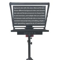 Quality 24inch Single Screen Built-In Prompter Auto-Mirror For TV Studio for sale