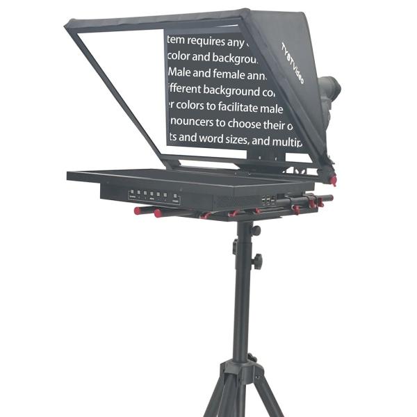 Quality 24inch Single Screen Built-In Prompter Auto-Mirror For TV Studio for sale