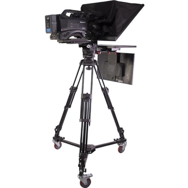Quality Foldable 24 Inch Dual Screen Teleprompter for Conference Speaking Engagements for sale