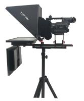 China 20inch Dual Screen Civil Teleprompter with Teleprompter Software and Remote Controller for sale