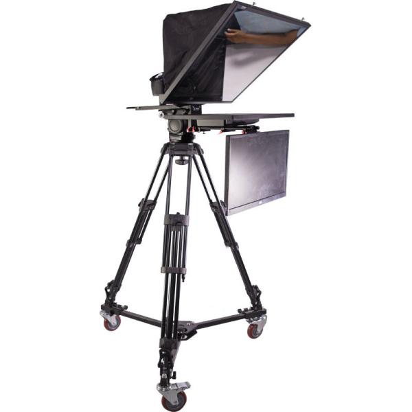 Indoor or Outdoor Professional Studio Teleprompter TS-T110/22D Dual Screen Caster PTZ