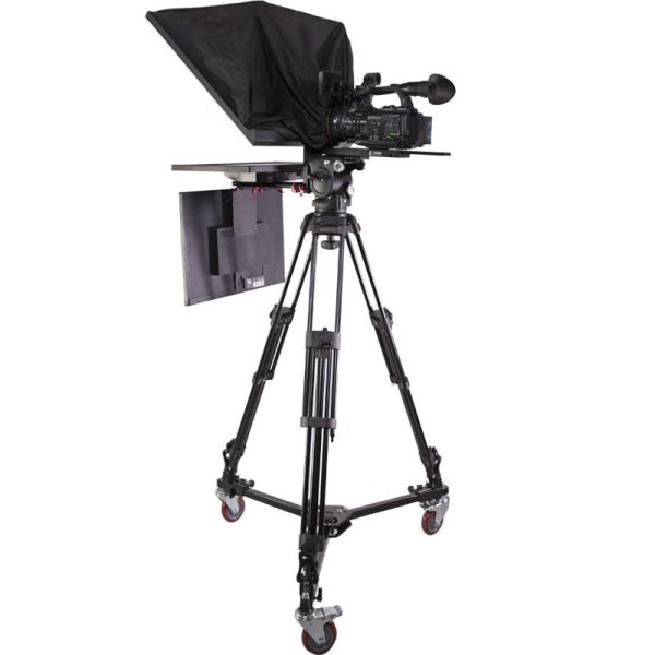 Indoor or Outdoor Professional Studio Teleprompter TS-T110/22D Dual Screen Caster PTZ