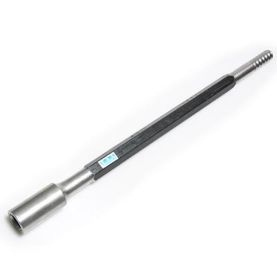 China Round Shaped Hardened Drill Rod , Threaded Steel Drill Rod Customized Size for sale