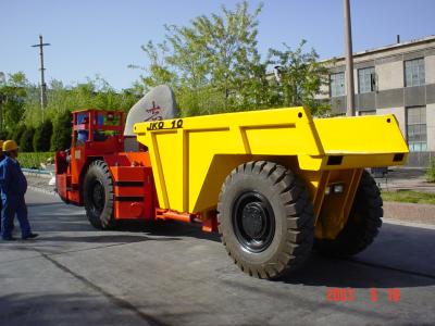 China KU 30 Tons Heavy Mining Trucks , Underground Mining Machines Low Energy Consumption for sale