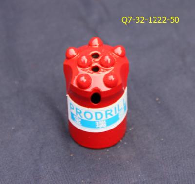 China Taper Button Carbide Drill Bits Long Life For Underground Drifting And Tunneling for sale