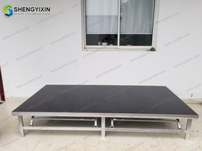 China Customized TUV quick install event portable curve stage,portable stage strong and durable used portable stage for sale for sale