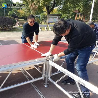 China China Manufacturer custom wholesale mobile stage/smart stage for sale/used mobile stage event stages for sale for sale