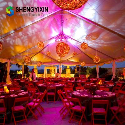 high quality transparent aluminum wedding party events tent China factory hot sale aluminum frame outdoor party tent