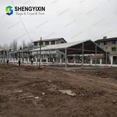 China Shengyixin Aluminium Frame Outdoor Transparent Wedding Tent Clear Roof Wedding Tent for sale