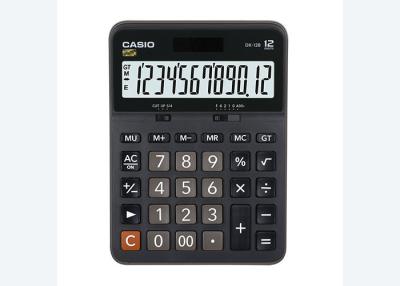 China For Authentic Casio/ Casio DX-12B calculator Large screen large key computer 12 digit office use for sale