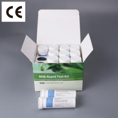 China Melamine Rapid Test Kit One Step Melamine Test Kits for Peanut laboratory test kits for sale