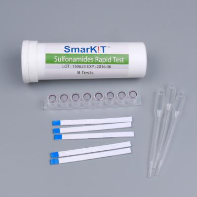 China Sulfonamides Rapid Test Kit for Milk for sale