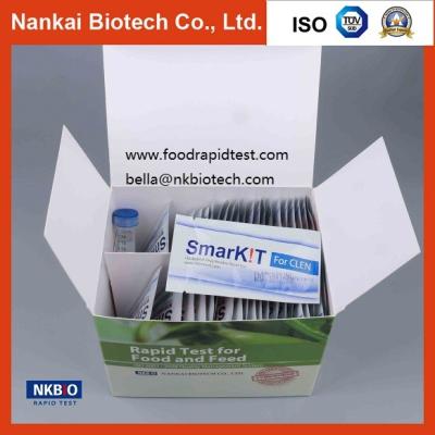 China Beta-agonist Clenbuterol Rapid Test Kit for Poultry Meat for sale