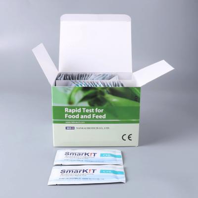China Pesticide Test Chlorpyrifos Rapid Test Kit Pesticide Test Strips Lateral Flow Test for sale
