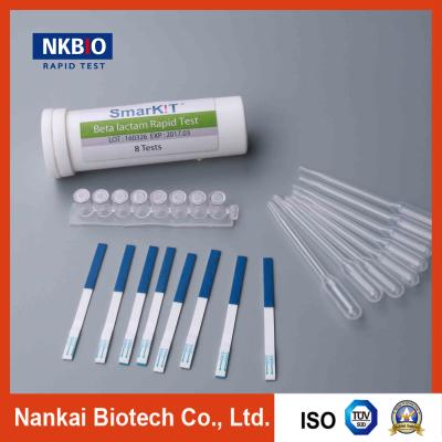 China Beta-lactams  rapid diagnostic one step Test kit for Milk for sale