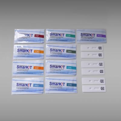 China Pesticide Carbofuran Rapid Test Kit Pesticide Test Strips Lateral Flow Test sesame, rapeseed, sunflower and other seeds for sale