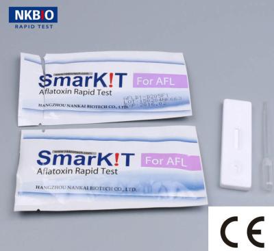 China Aflatoxin B1 Rapid Test Kit Aflatoxin Diagnostic Test Kit One Step Test for sale