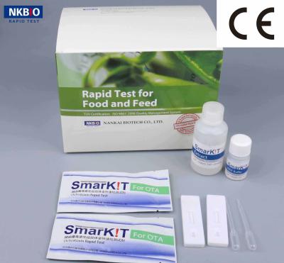 China Ochratoxin Rapid Test Kit Total Aflatoxin Test Kit For Corn Wheat Grain Diagnostic Test Kit One Step Test for sale