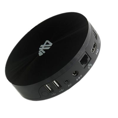 Cina Alta scatola per la TV, scatola di WiFi HD di definizione di multimedia TV del centro del quadrato di Amlogic S802 in vendita