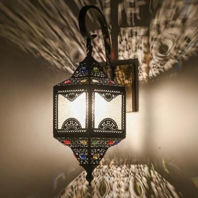 Cina Lumiera da parete in rame nero impermeabile decorativa con 80 lampade Fluido luminoso in vendita