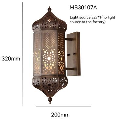 Cina Efficienza luminosa Vintage Copper Wall Light In Villa Courtyard Hotel Gate in vendita