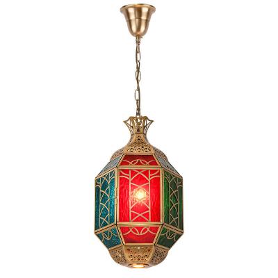 China LED Decoratiove Large Copper Chandelier Antique Copper Pendant Light for sale