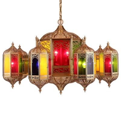 Cina Hotel in stile arabo Copper Grove Chandelier Copper Lantern Chandelier in vendita