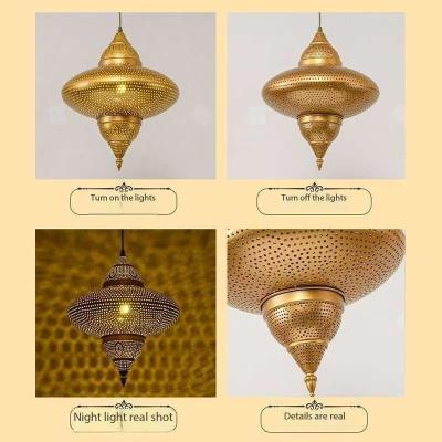 China Southeast Asian Unique Copper Hanging Light For Bathroom Large Sizes for sale