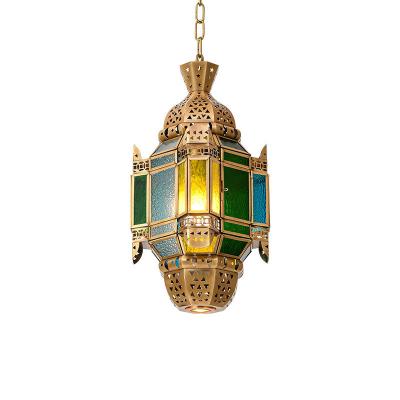 Cina Luce di soffitto in rame artigianale in vendita