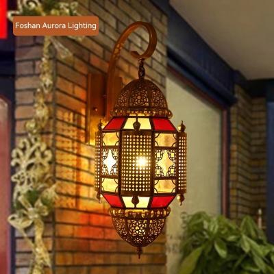 Cina Luce da parete in rame in stile europeo retro in vendita