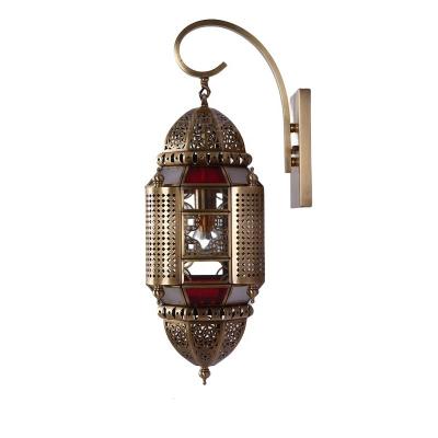Cina Luce da parete in rame in stile europeo retro in vendita