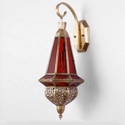Cina Controllo Switch Hotel Copper Light Sconce Vintage Copper Wall Sconce in vendita