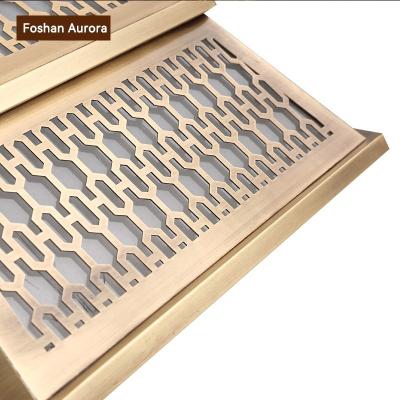 Cina Lumiera di soffitto in rame di lusso per illuminazione decorativa in vendita