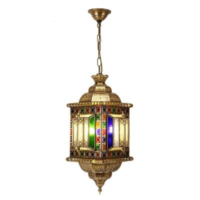 Cina Mercato del sud-est asiatico candelabro di rame con supporto per scure colorate 5 kg di peso stile retrò arabo musulmano in vendita