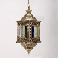 China Vintage Copper Chandelier Hardwired E14 Light Source for sale