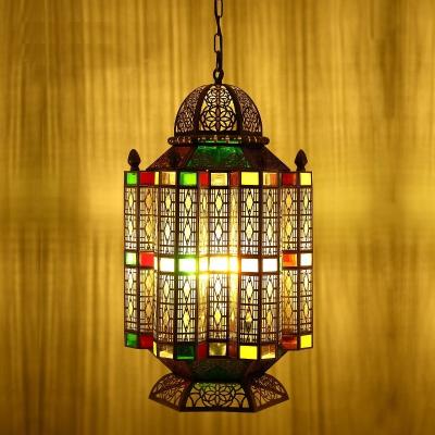 Cina Candelabro di rame di medie dimensioni per l'illuminazione interna in stile moderno europeo e americano in design arabo-musulmano del sud-est asiatico in vendita